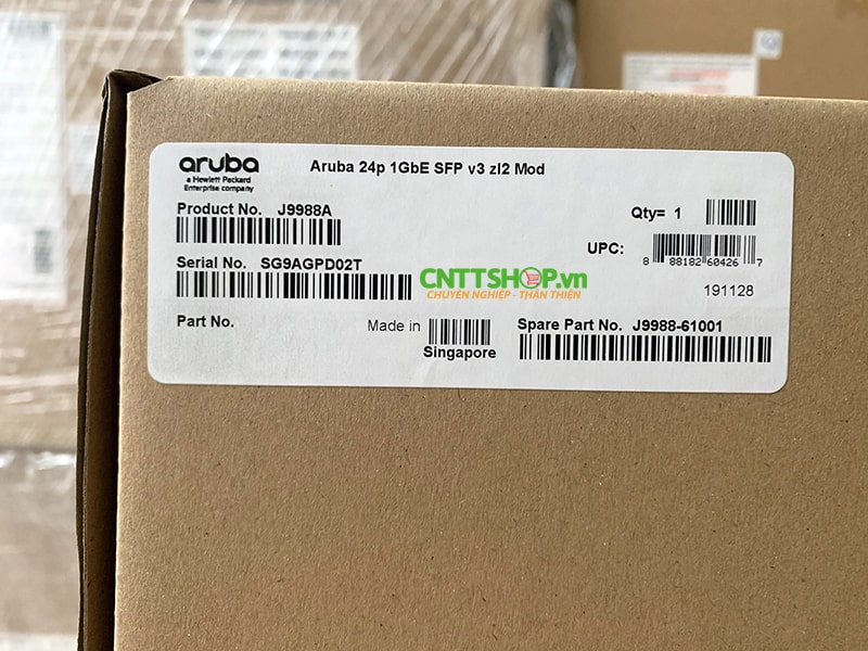 HP J9988A 24-port 1GbE SFP MACsec v3 zl2 Module