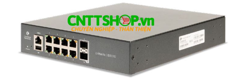 Cambium cnMatrix EX1010 Ethernet Switch 8 port.