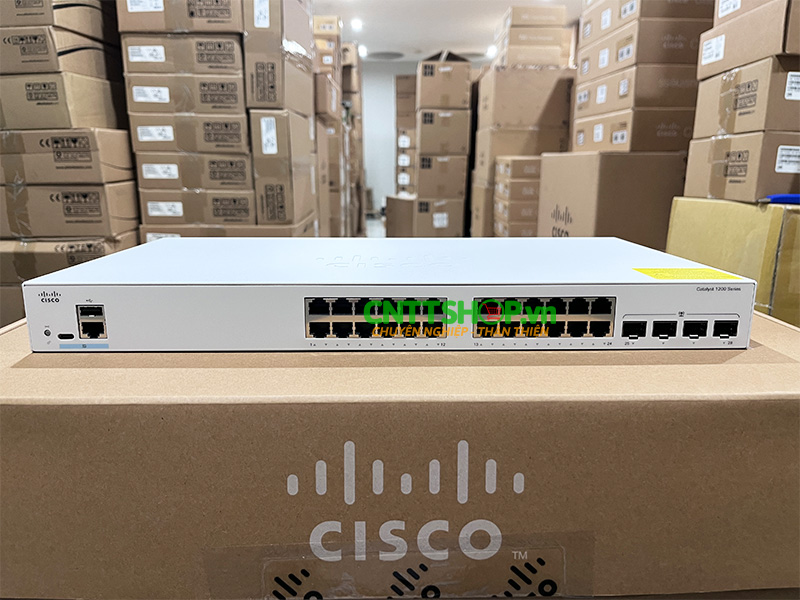 Switch Cisco Catalyst C1200-24T-4G 24-Ports GE, 4 SFP Uplink
