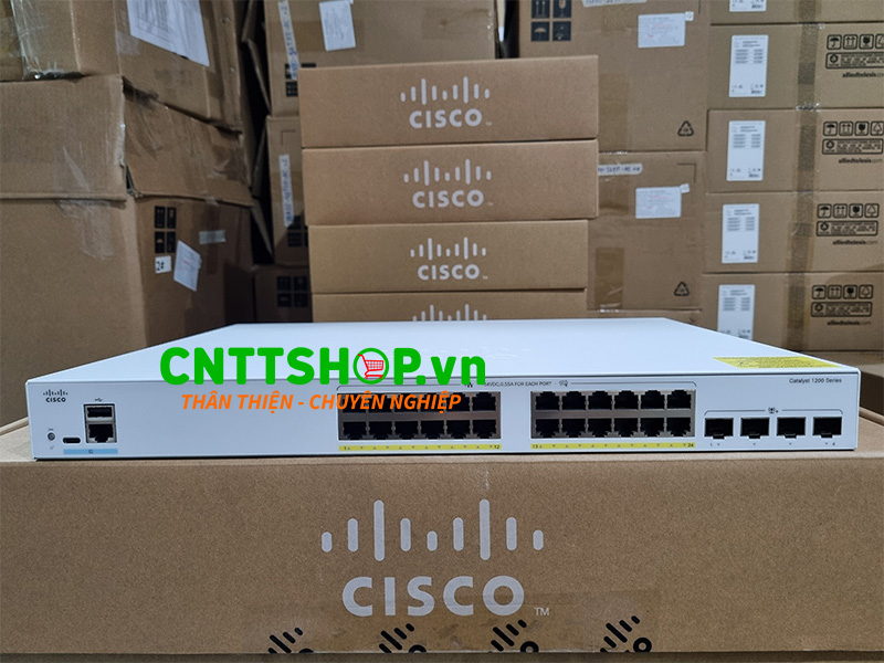 Switch Cisco C1200-24FP-4X Sức Mạnh Cho Hệ Thống Mạng Doanh Nghiệp