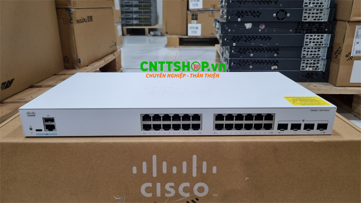 Switch Cisco Catalyst C1200-24T-4G 24-Ports GE, 4 SFP Uplink