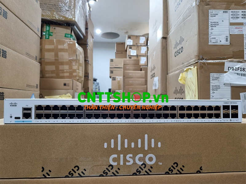 C1300-48T-4X Switch Cisco Catalyst 48x Gigabit Ethernet Ports