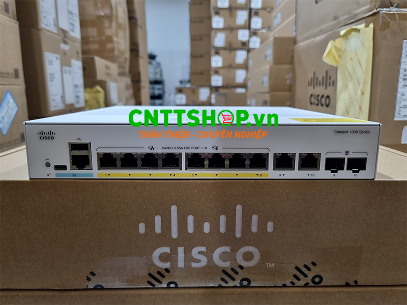 Switch Cisco C1300-8FP-2G Catalyst 1300 ™ Sale Up 30%