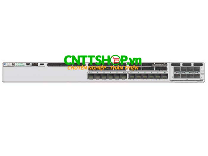 Switch Cisco C9300X-12Y-E 12 Ports 25GbE, Network Essentials