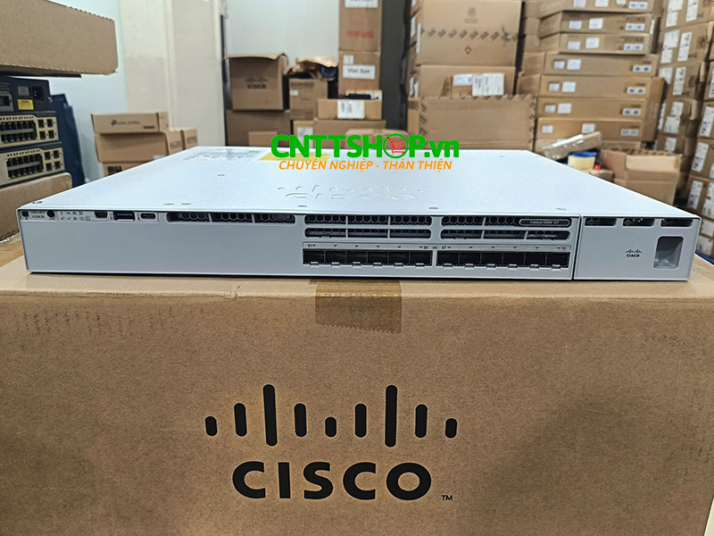 Switch Cisco C9300X-12Y-E 12 Ports 25GbE, Network Essentials