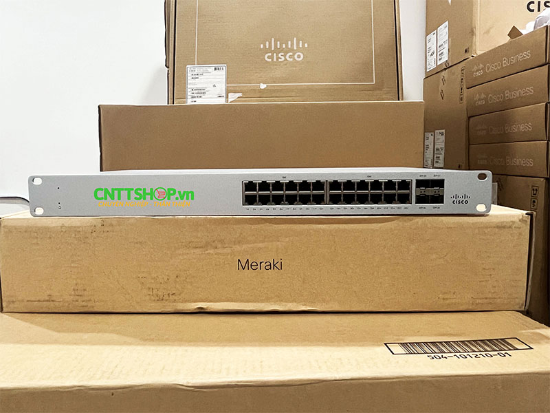 Switch Cisco Meraki MS120-24-HW 24 Ports GE giá tốt