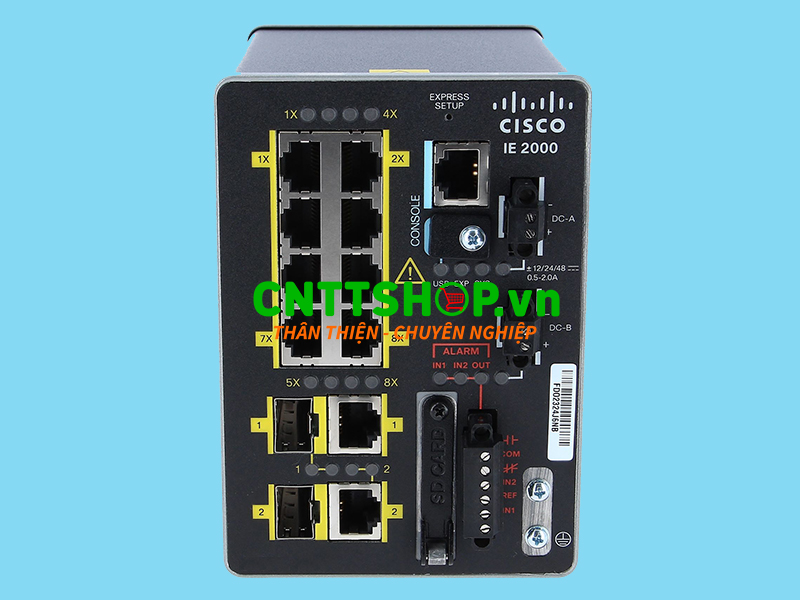 Ie 2000 8tc G N Switch Cisco Industrial 8 Fe 2 Ge Combo Enhanced Lan Base