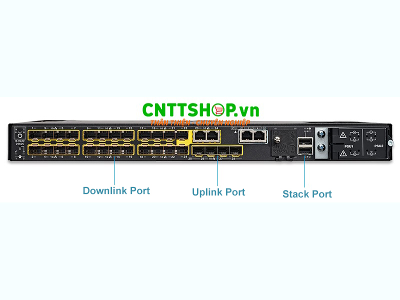 Switch Công nghiệp Cisco IE-9320-26S2C-A, 24x SFP, Network Advantage