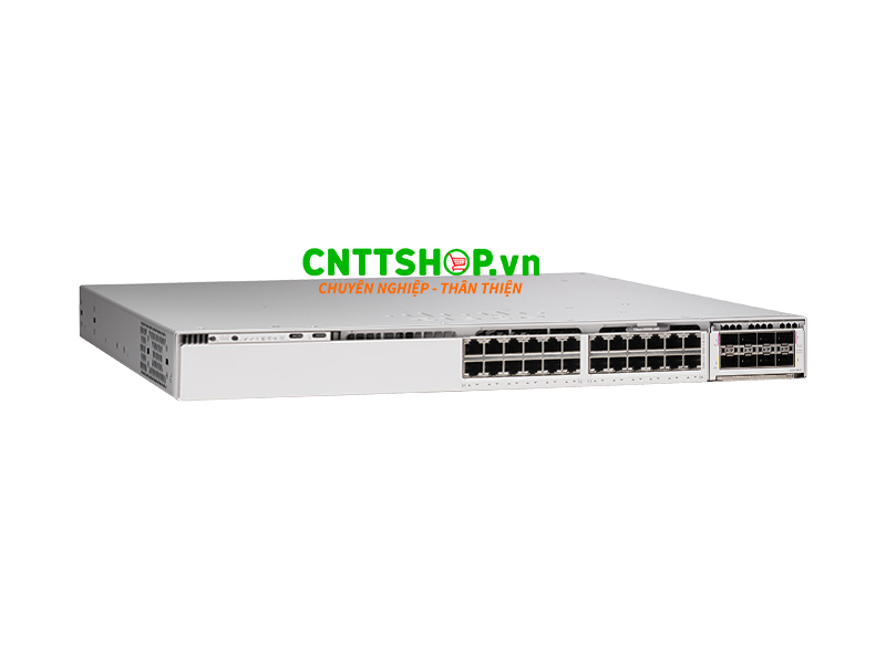 Switch Cisco C9350-24P-A 24 Port 1G PoE+, Network Advantage, chính hãng
