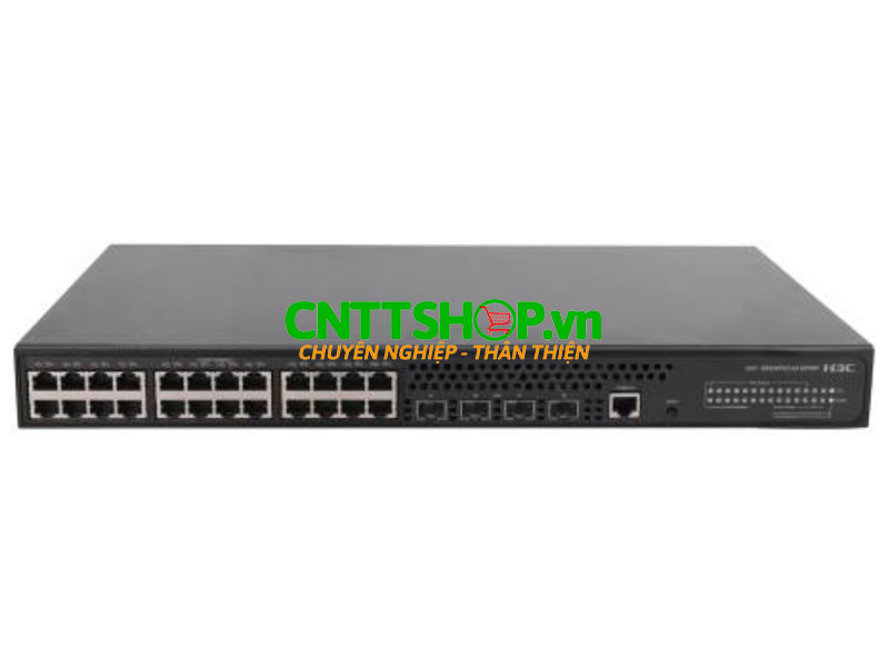 LS-5024PV3-EI-PWR-GL Switch H3C 24x 1GE Ports PoE+ 170W