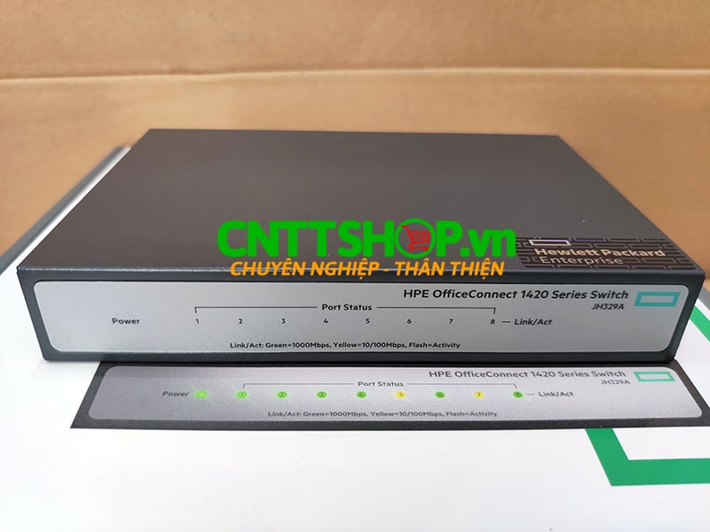 JH329A Switch HPE OfficeConnect 1420 8 Port 1G