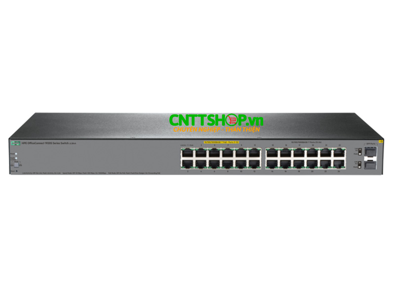 JL384A Switch HPE OfficeConnect 1920S 24 Port 1G 2SFP PPoE+ 185W