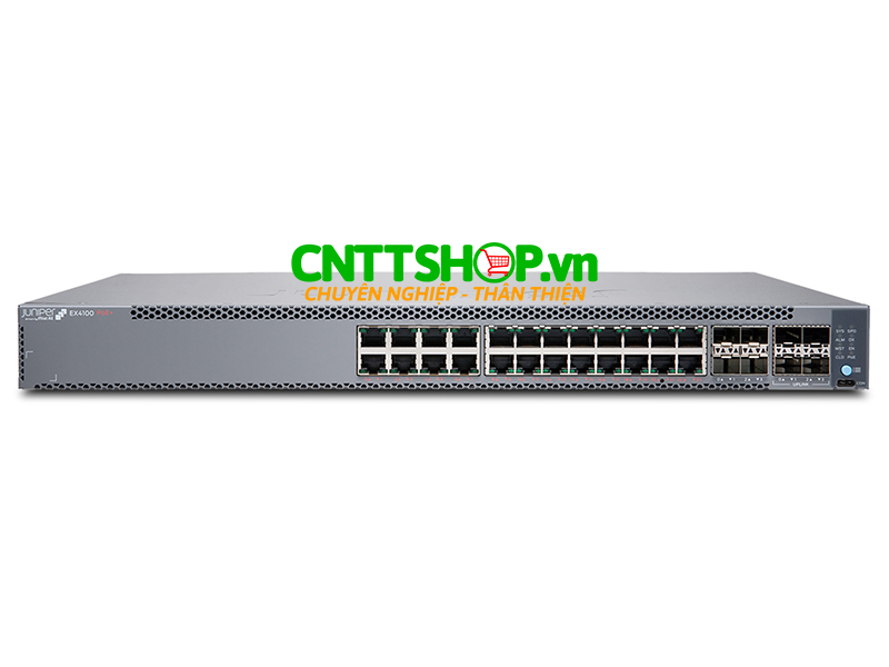 Switch Juniper EX4100-24P 24x PoE+, 4x 10GbE, 4x 25GbE uplink port
