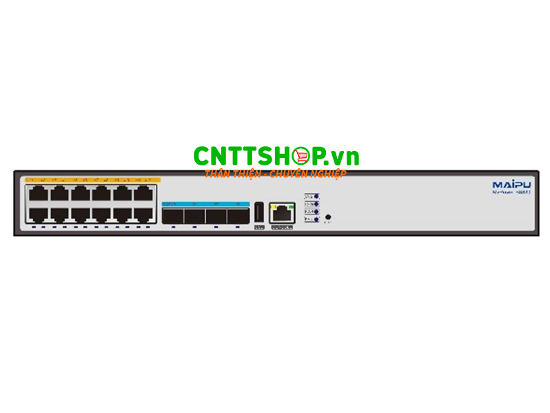 Switch Maipu S3330-12TXP-AC 8x 1G Base-T, 4x 10G SFP+, PoE Enable