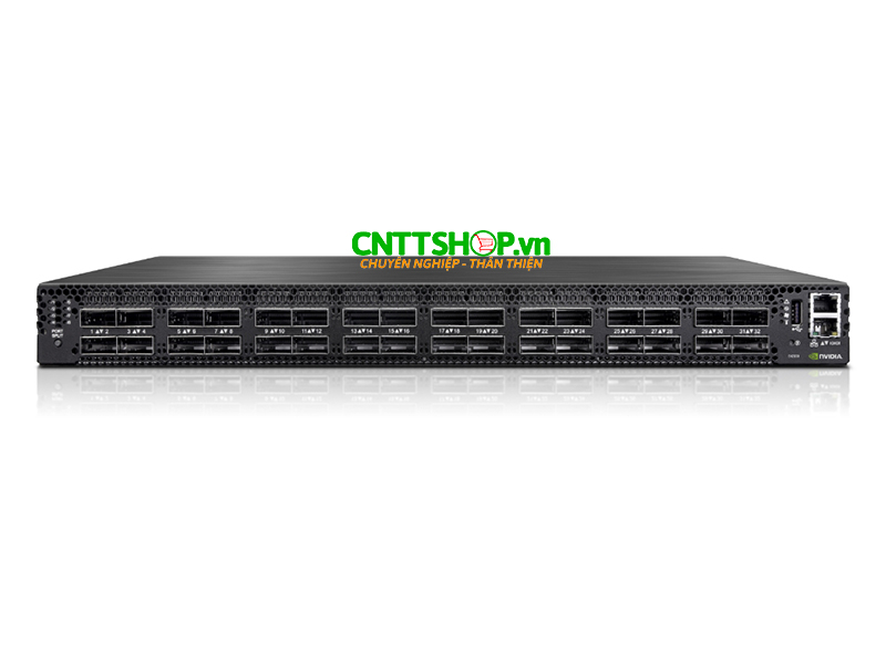 SN3750-SX Switch Spectrum NVIDIA 32-port 200GbE Chính Hãng