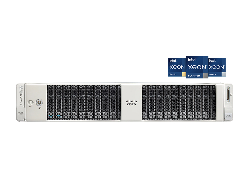 Server Cisco C240 M6 2RU NVMe Optimized With Up To 28x NVMe Drive ...