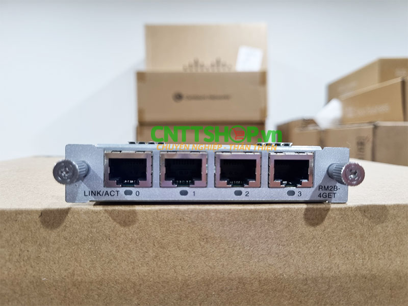 Module RM2B-4GET Four-port gigabit ethernet electrical WAN interface module