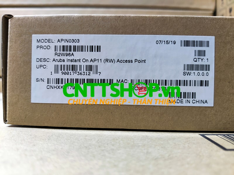 Bộ phát wifi Aruba Instant On AP11 dành cho doanh nghiệp vừa và nhỏ