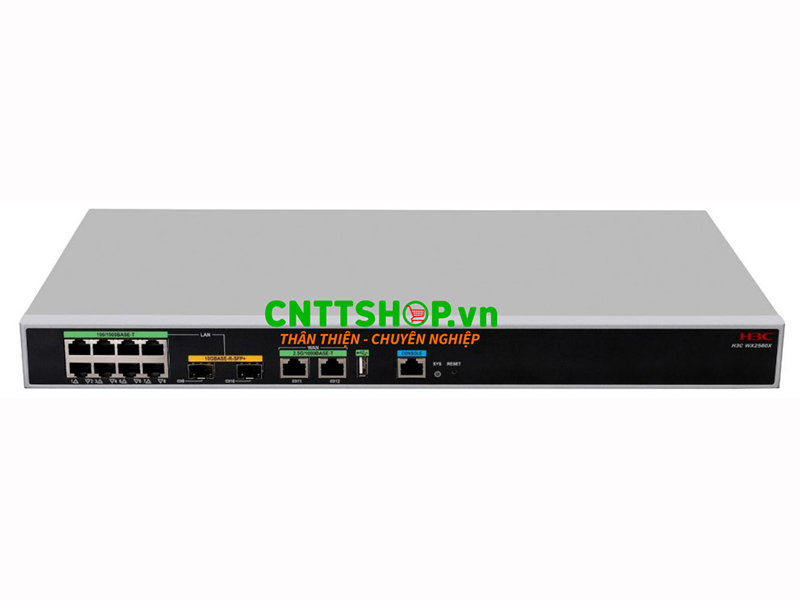 H3C WX2860X Access Controller with 10x 1000BASE-T Ports and 2x SFP+ Ports
