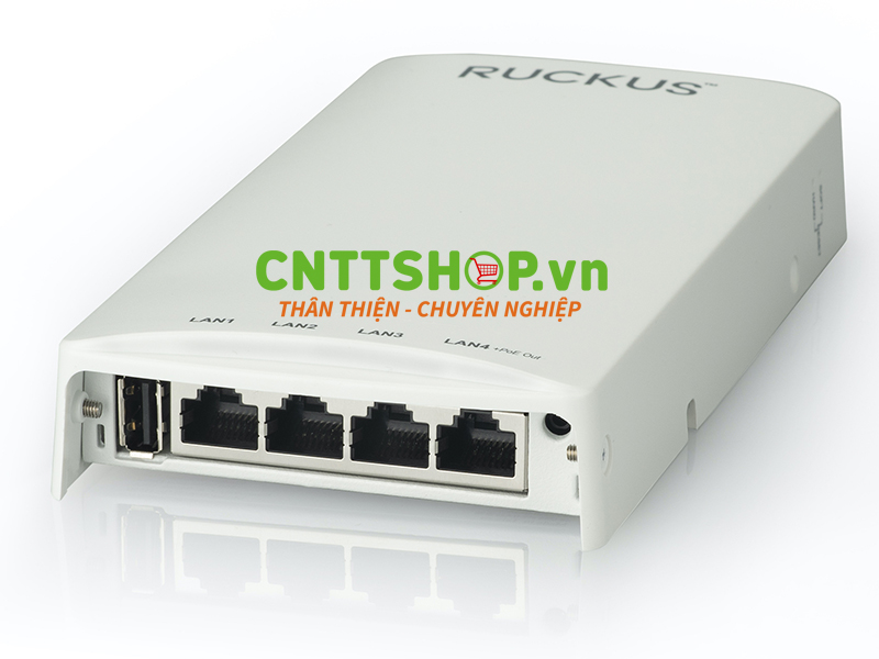 Ruckus 901-H550-WW02 Wall plate Wi-Fi 6 access point 48V passive PoE OUT.