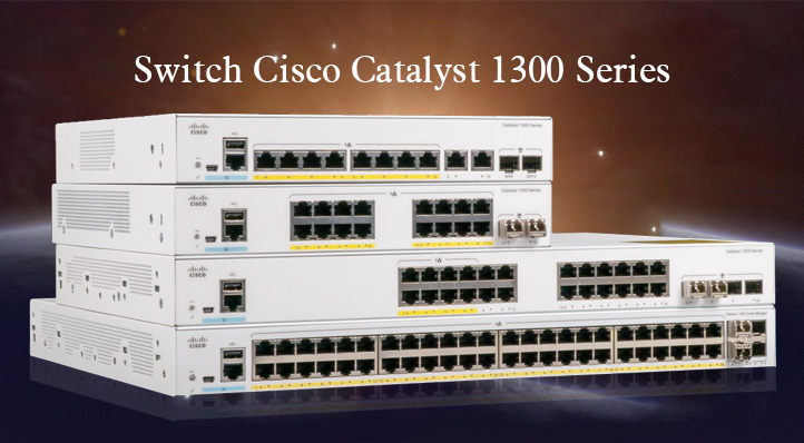Phân Phối Switch Cisco Catalyst 1300 Series Giá Tốt
